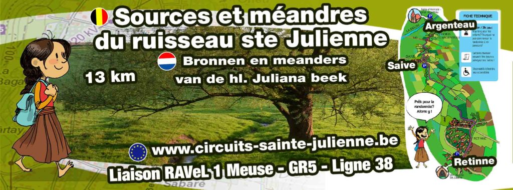 Randonnée du ruisseau sainte-Julienne – Wandelpad hl. Juliana beek ...